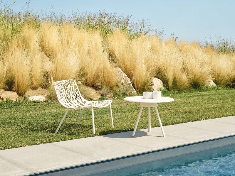 Sedia poltrona sgabello Fast Mobili da giardino in alluminio