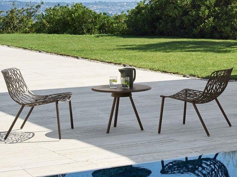 Sedia poltrona sgabello Fast Mobili da giardino in alluminio