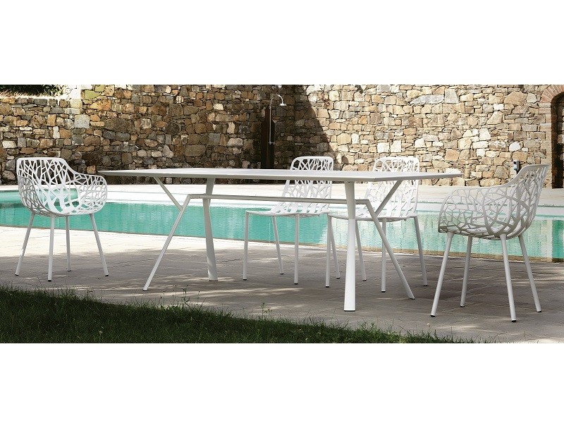 Sedia poltrona sgabello Fast Mobili da giardino in alluminio