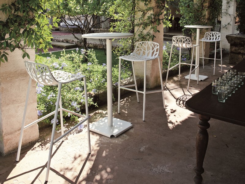 Sedia poltrona sgabello Fast Mobili da giardino in alluminio